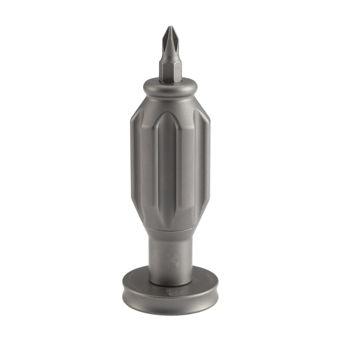 Kansept EDC Bit Driver Drive-R-Saurus G018P1 –Beadblasted Titanium Pal